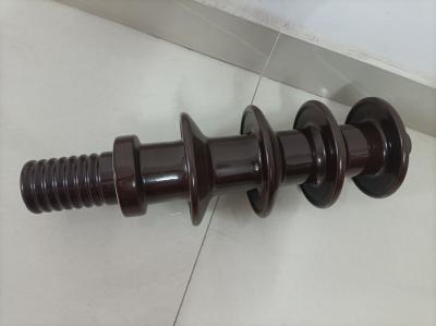 China DIN 30NF250 Transformer Porcelain Bushing Brown Glazed 485MM Height for sale