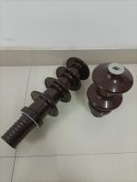 China DIN 30NF250 Transformer Porcelain Bushing Brown Glazed 485MM Height for sale