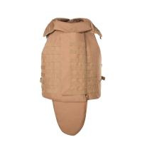 China OEM Stab And Bullet Proof Vest Concealed Khaki MOLLE System for sale