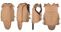 China OEM Stab And Bullet Proof Vest Concealed Khaki MOLLE System for sale