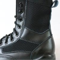 China Sand Military Combat Tactical Boots Hunting Water Resistant for sale