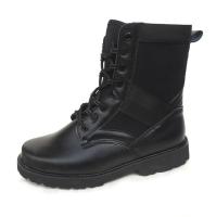 China Men Black Army Combat Desert Tactical Boots for sale