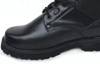 China Men Black Army Combat Desert Tactical Boots for sale