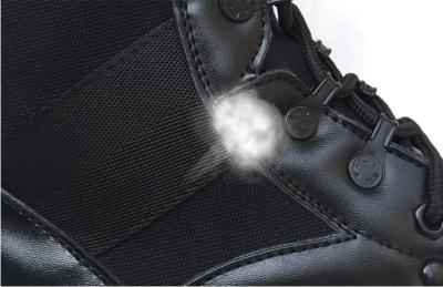 China Men Black Army Combat Desert Tactical Boots for sale