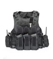 China OEM Police Laser Cut Airsoft Assault Vest Ballistic Plate Carrier for sale