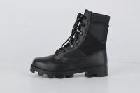 China High Shoes Lightweight Desert Waterproof Sport Rubber Combat Shoes Black Leather Tactical Boots For Men for sale
