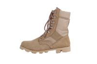 China High Shoes Lightweight Desert Waterproof Sport Rubber Combat Shoes Black Leather Tactical Boots For Men for sale