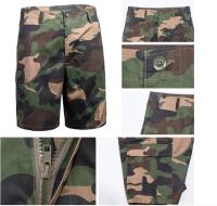 China Anti Static Military Short Pants Pure Cotton Jungle Camouflage for sale