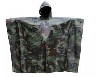 China Rain Puncho Tactical Outdoor Gear Polyester Army Poncho Raincoat for sale