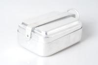 China Tactical outdoor gear Aluminum Mess Tin Food Grade Tactical Outdoor Gear BPA Free With Cover for sale
