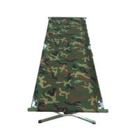 China Army Green Tactical Outdoor Gear Folding Military Cot Bed Aluminum Tube for sale