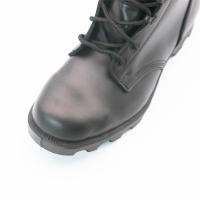 China Combat tactical boots Genuine Leather Black Boot Mens Rubber Sole 6