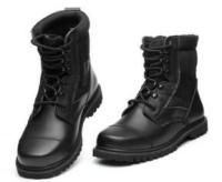 China Tactical Police Boots Lightweight boot   black boot for sale