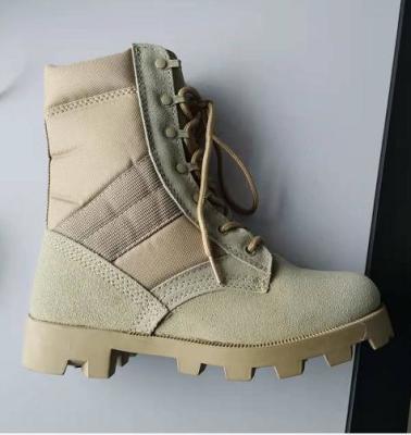 China Panama Sole Combat Tactical Boots Shockproof boot police boot black boot for sale