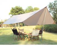 China Oxford 210D Waterproof Camping Outdoor Tents Velarium Hiking Sun Protection for sale