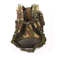 China Large 50l Molle Tactical Backpack Khaki Black With Air Cushion Belt for sale