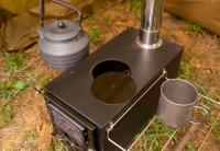 China OEM Portable Steel Outdoor Camping Wood Stove Factory Price for sale