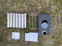 China OEM Portable Steel Outdoor Camping Wood Stove Factory Price for sale