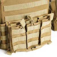 China Ballistic Plates Included Military Bulletproof Vest Maximum Comfort Breathability for sale