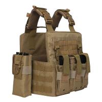 China Support OEM Combat Ballistic Vest with Snap Button Closure and More for sale