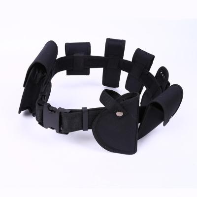 China 7 In 1 Safe Guard Multifunctional Tactical Belt 1600D Oxford Fabric for sale