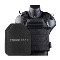 China Aluminium Oxide Uhmwpe Panel Insert Protective Front Back Hard Lightweight Carrier Tactical Armor Plate for sale