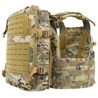 China NIJ IIIA Protection Level and Military Tactical Bulletproof Vest with Adjustable Shoulder Straps for sale