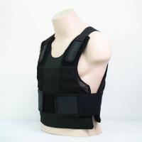 China NIJ 0115.00 Stab Resistant Vest With Carbon Fiber Armor Pieces Coated Into Aramid Fabric for sale