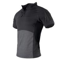 China Frog T Shirts Short Sleeves Outdoor Sports Camping Tactical T Shirt Short Sleeves With Pockets On Arm for sale