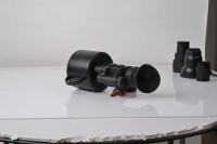 China Durability Black Tactical Military Compass with Waterproof IP67 Rating for 1000m Observation for sale