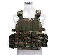 China Military Equipment Manufacturer Tactical Vest Plate Carrier Bulletproof with Military Standards NIJ IIIA for sale
