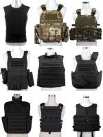 China Military Equipment Manufacturer Tactical Vest Plate Carrier Bulletproof with Military Standards NIJ IIIA for sale