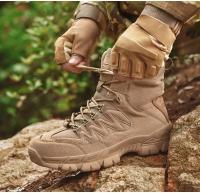China Outdoor Men's High-top Tactical Boots Mountaineering Hunting Boots Training High-top Men's Boots for sale