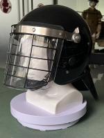 China Full Face Protection Gear Equipment Helmet for Riot Officers with Visor Protective Riot Helmet Visor for sale
