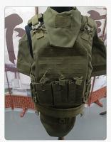 China Tactical Gear Security Molle System Oxford Fabric Carrier Vest Tactical Vest With Soft UHMWPE Armor Plate for sale