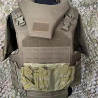 China Removable Shoulder Strap Combat Tactical Vest with Molle System and Adjustable Waist Straps for sale