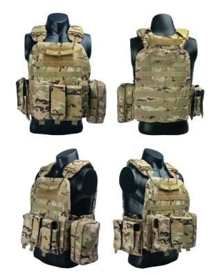 China Removable Shoulder Strap Combat Tactical Vest with Molle System and Adjustable Waist Straps for sale