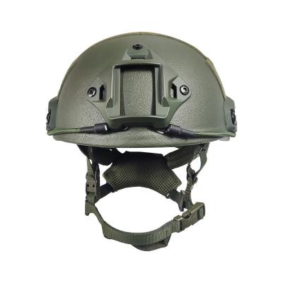 China 0.13m2 Protective Area Safety Helmet Material with Tactical Rails and Additional Features for sale