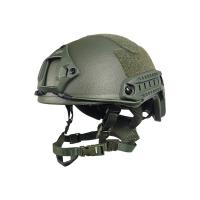 China 0.13m2 Protective Area Safety Helmet Material with Tactical Rails and Additional Features for sale