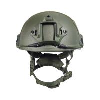 China 0.13m2 Protective Area Safety Helmet Material with Tactical Rails and Additional Features for sale