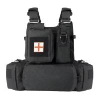 China Custom Tactical Vest Hunting Gear Plate Carrier Green Fully Protection Tactical Vest Outdoor Training for sale