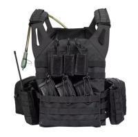 China combat tactical vest Removable Shoulder Straps Yellow Tactical Vest With Adjustable Waist Straps for sale