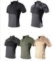 China Tactical Uniform Short Sleeve Tactical Suit Camouflage Loose Quick Drying Outdoor Summer Sports Clothes for sale