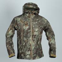China Outdoor Tactical Fleece Hardshell Jacket Autumn And Winter Plus Fleece Windproof Riding Jacket Waterproof for sale