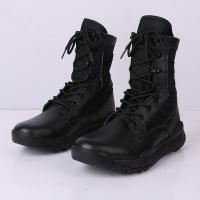 China Khaki Lightweight Waterproof Tactical Boots Must-Have For Everyday Work for sale