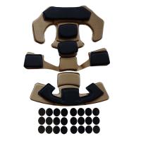 China Tactical Team Wendy Cushion Pads Inner Comfort Padding Kit Protective Gen 4 Sponge Memory Foam For FAST MICH PASGT for sale