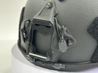 China Tactical Ballistic Helmet NIJ IIIA UHWPE Black Color For Men Tactical  Military Training for sale