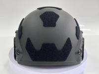 China Tactical Ballistic Helmet NIJ IIIA UHWPE Black Color For Men Tactical  Military Training for sale