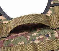 China Included Black Nylon Combat Ballistic Vest With Durability And Comfort for sale