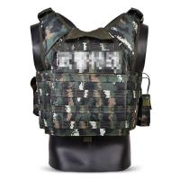 China Sample Military Tactical Bulletproof Vest Snap Button Closure For Comfortable Wear for sale